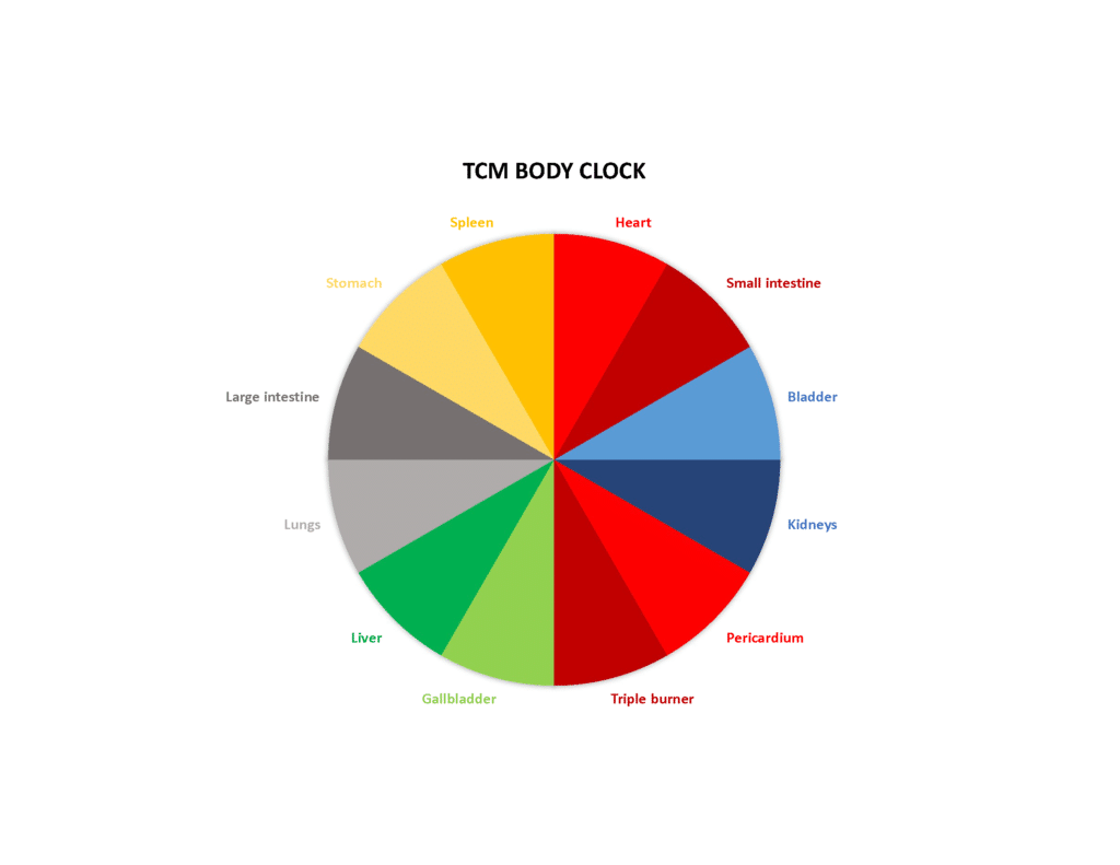 Your Waking Time - Chinese Medicine Body Clock